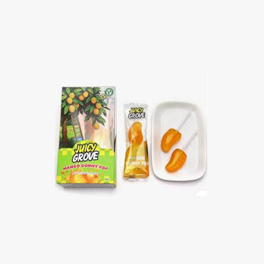 Juicy Grove Mango Gummy Pop 80g – Snicker Doodle